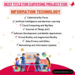 Best Ideas for Capstone Project for Information Technology